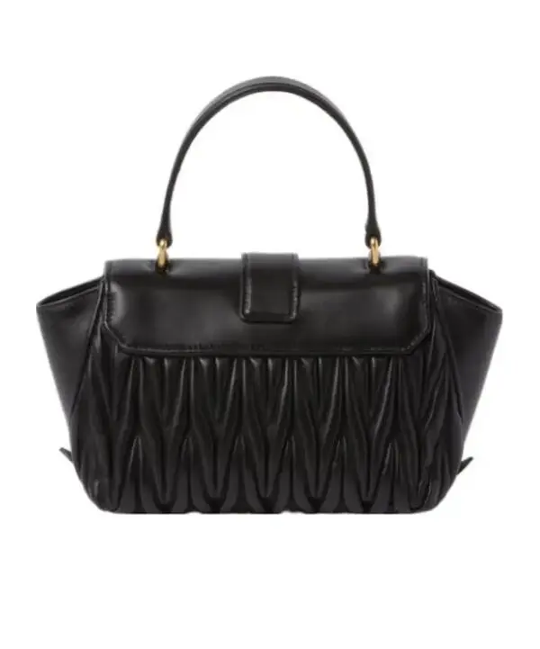 Miu Miu Matelassé Leather Tote Bag