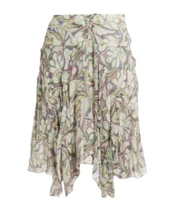 Isabel Marant Étoile Pleated Chiffon Skirt