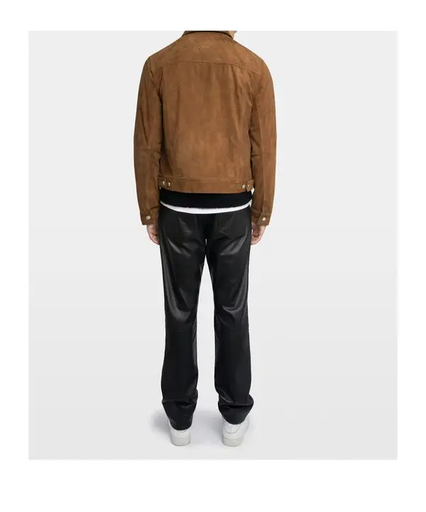 Zadig&Voltaire Button-fastening Suede Jacket
