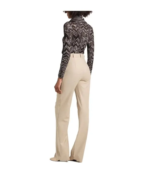 Max Mara Wide-leg Cool Wool Trousers