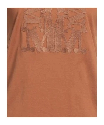 Max Mara Crew-neck Short-sleeve T-shirt - Brown