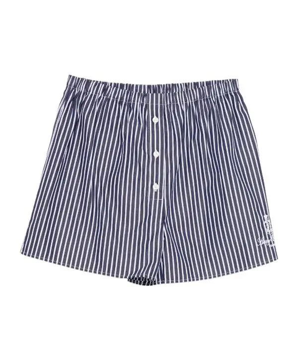 SPORTY  RICH Vendome Striped Shorts