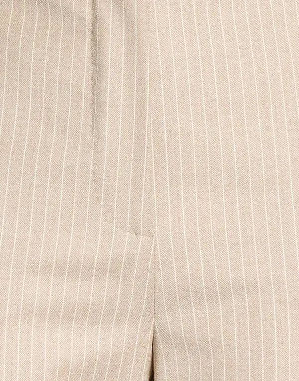 Max Mara Pinstriped Cool Wool Trousers