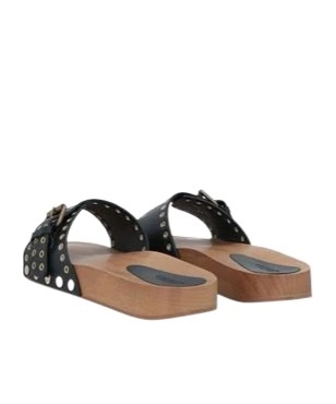 Isabel Marant Étoile Leather Slide Sandals