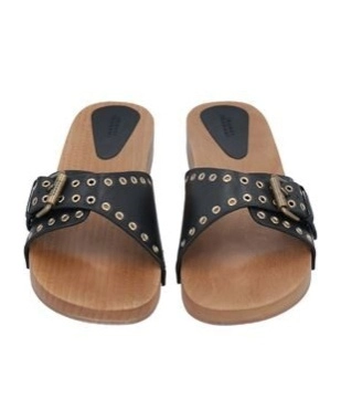Isabel Marant Étoile Leather Slide Sandals
