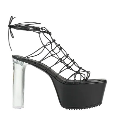 Rick Owens Simple Genuine Leather Sandals