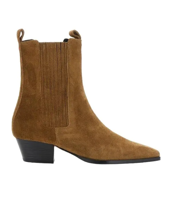 AeydĒ Side-panels Pointed-toe Ankle Boots
