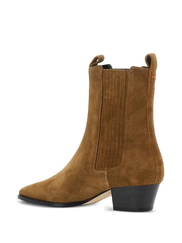 AeydĒ Side-panels Pointed-toe Ankle Boots