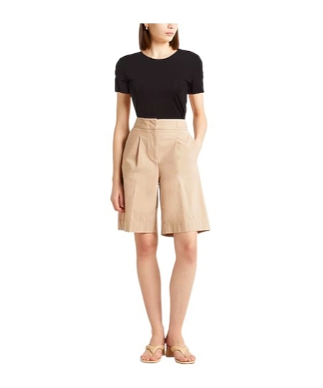 Sportmax Basic Solid-color T-shirt