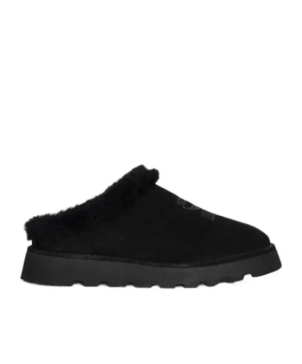 Zadig&Voltaire Embroidered Shearling Mules