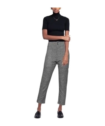 Isabel Marant Étoile High-rise Cropped Ankle Trousers