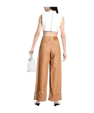 Marni Plain Colour Trousers
