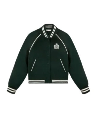 SPORTY  RICH Sporty & Rich Varsity Jacket
