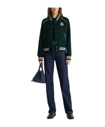 SPORTY  RICH Sporty & Rich Varsity Jacket