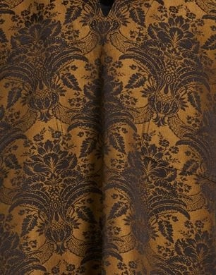 Max Mara Print Collared V-neck Long-sleeve Top