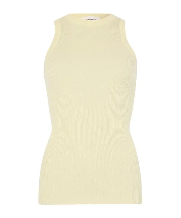 LISA YANG Amya Ribbed Tank Top