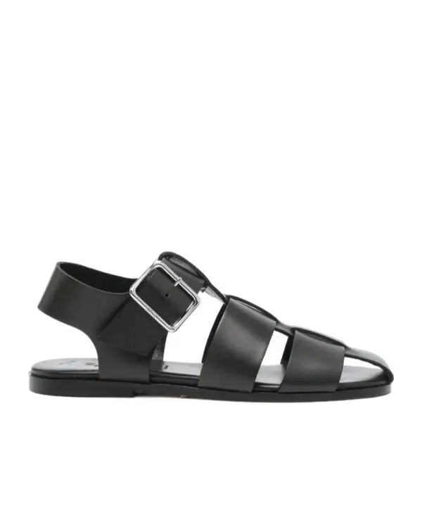 AeydĒ Caged Sandals - Black