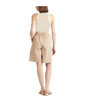 Max Mara Striped Racerback Tank Top