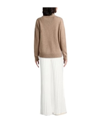Max Mara High-waisted Ribbed Knit Straight-leg Trousers