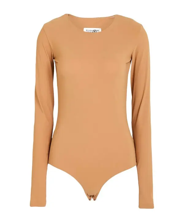MAISON MARGIELA Crew Neck Solid Color Knit Sweater