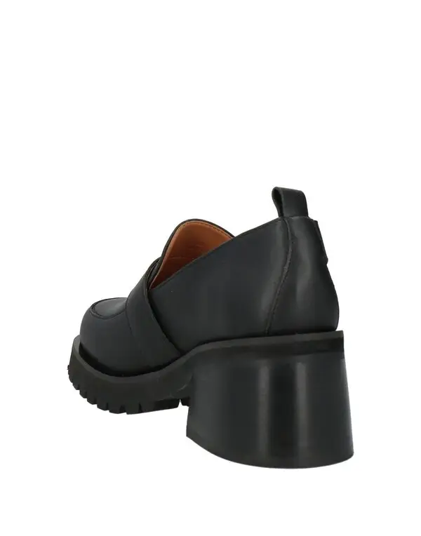 GANNI Round-toe Block-heel Loafers