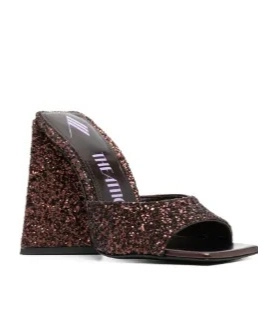 Attico Devon Sequin Mules