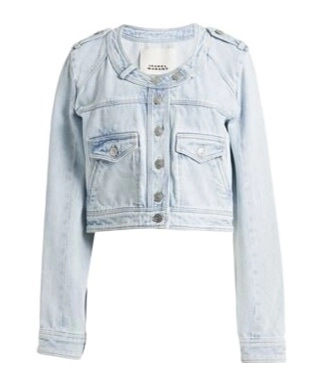 Isabel Marant Étoile Denim Outerwear - White
