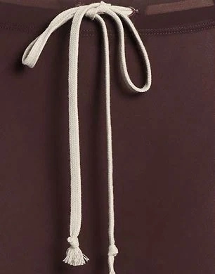 Rick Owens Semi-sheer Mesh Drawstring Mini Skirt