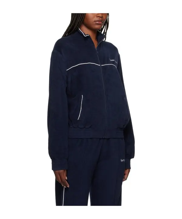 SPORTY  RICH Sporty & Rich Serif Track Jacket