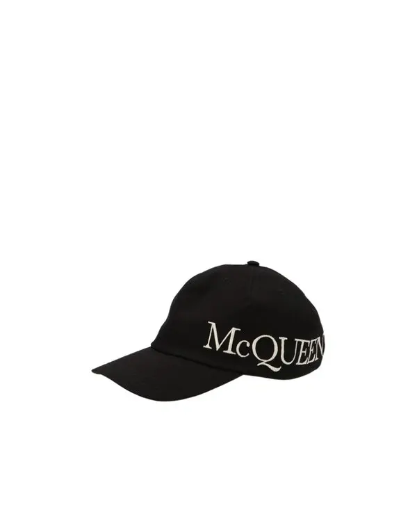Alexander McQueen Logo Hat - Black