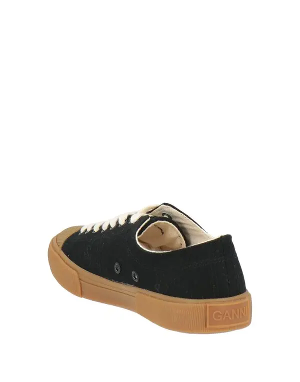 GANNI Minimalist Canvas Low-top Sneakers