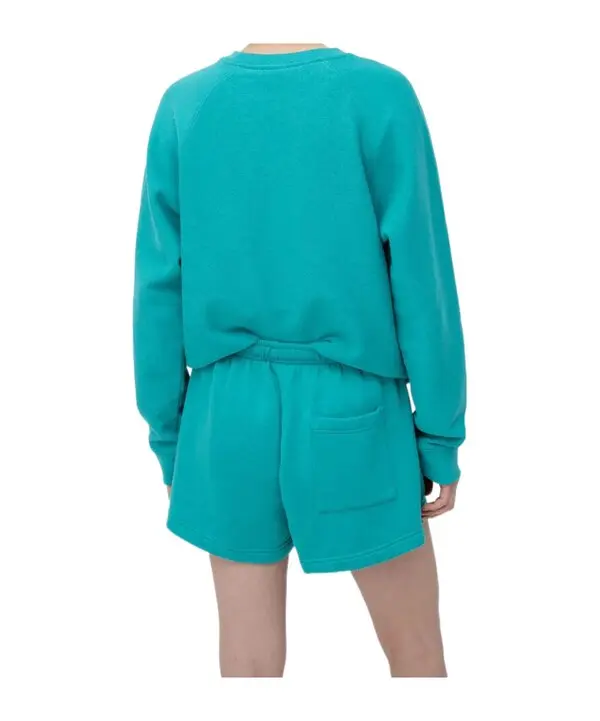 SPORTY  RICH Sporty & Rich Elastic Waist Pocket Shorts