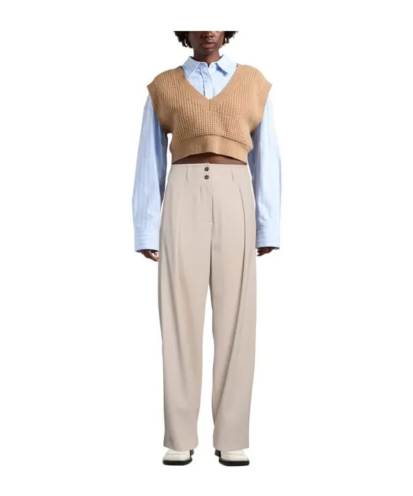 Max Mara Tapered Twill Trousers
