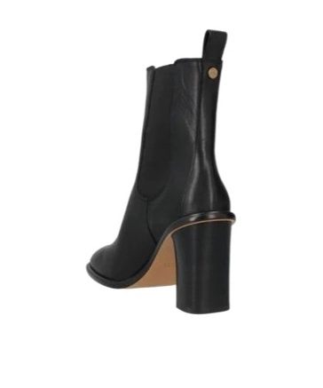 Isabel Marant Étoile Minimal Solid Color Ankle Boots