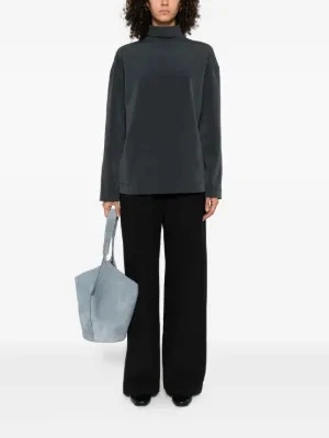 Nanushka Sitara Turtleneck Long-sleeve Top