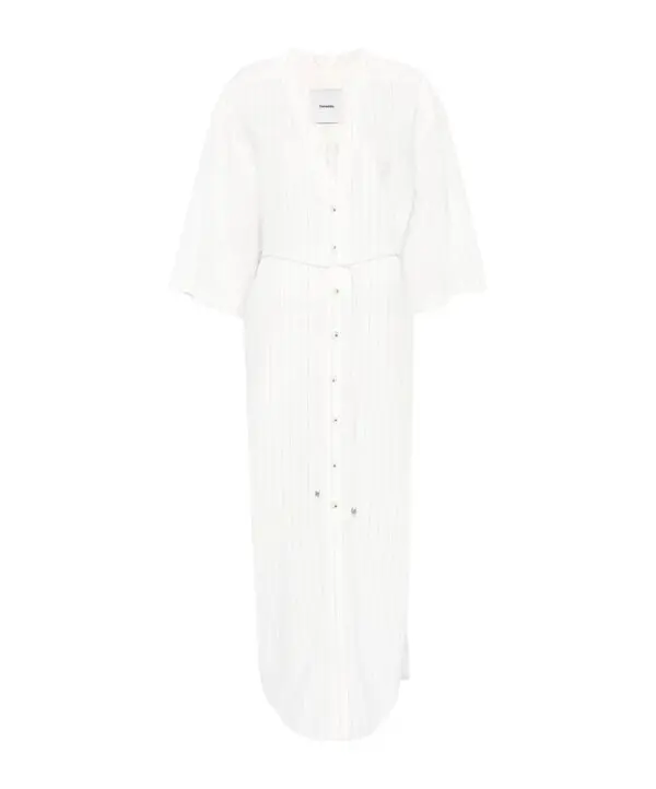 Nanushka Striped Shirt Dress
