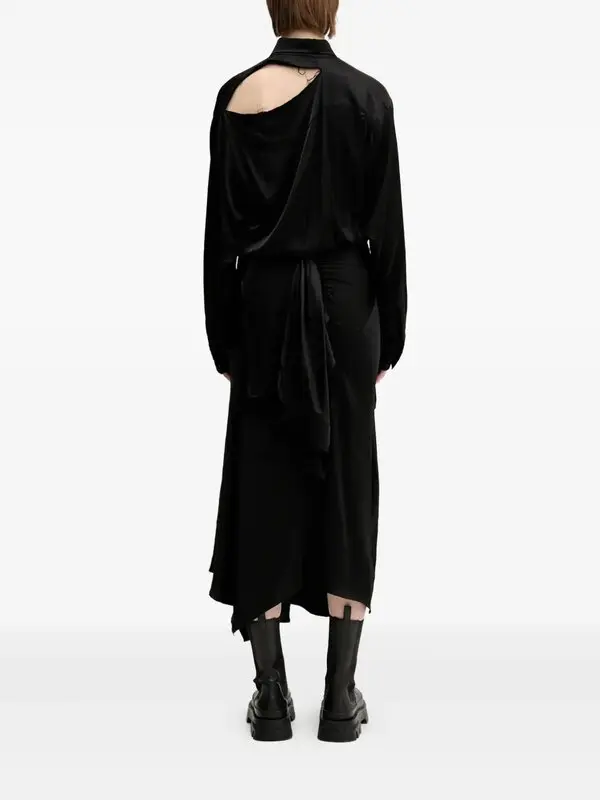 Ottolinger Ruffled Satin Dress