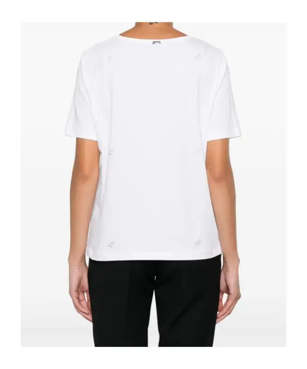 Herno Rhinestone-embellished Short-sleeve T-shirt