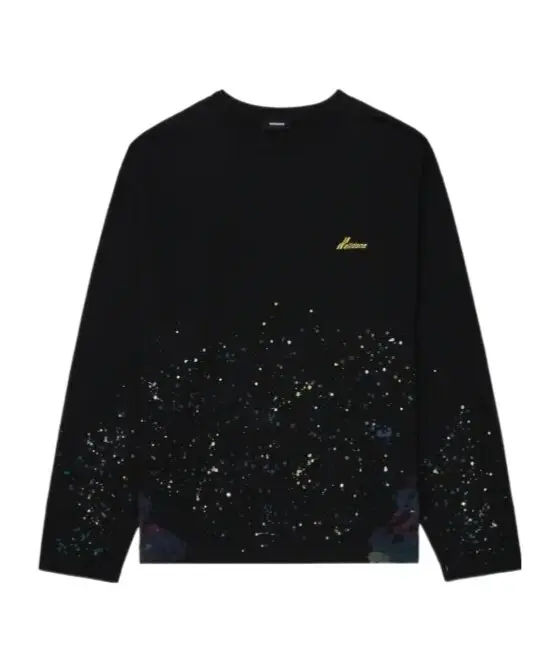 We11Done Splatter Long-sleeves T-shirt