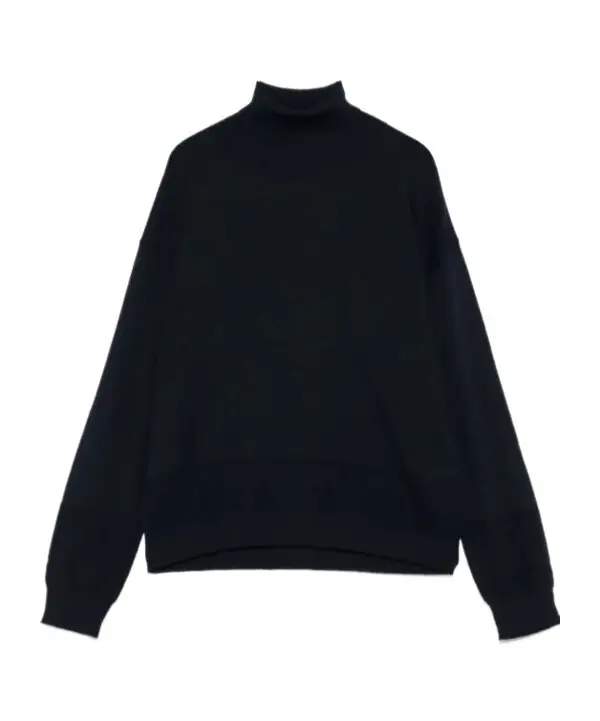 Eleventy Turtleneck Sweater - Black