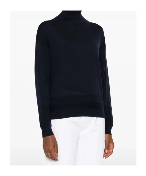 Eleventy Turtleneck Sweater - Black