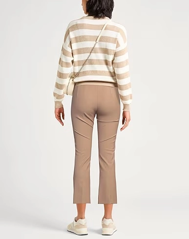 Max Mara Simple Bootcut Pants - Nude