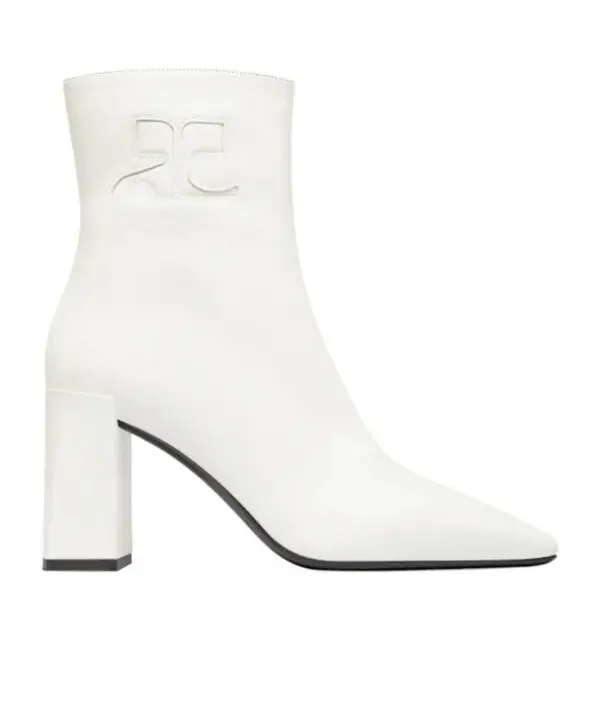 COURREGES Block-heel Ankle Boots