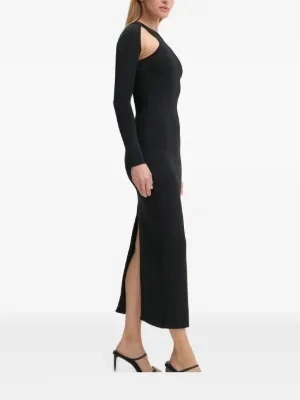 Nanushka Cut-out Long-sleeved Midi Dress