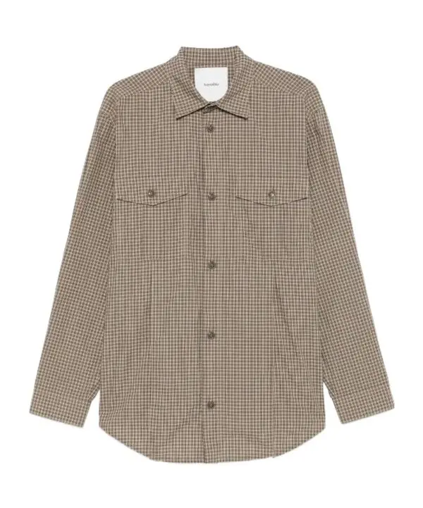 Nanushka Checked Flap-pocket Shirt