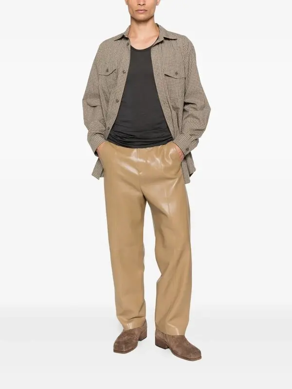 Nanushka Checked Flap-pocket Shirt