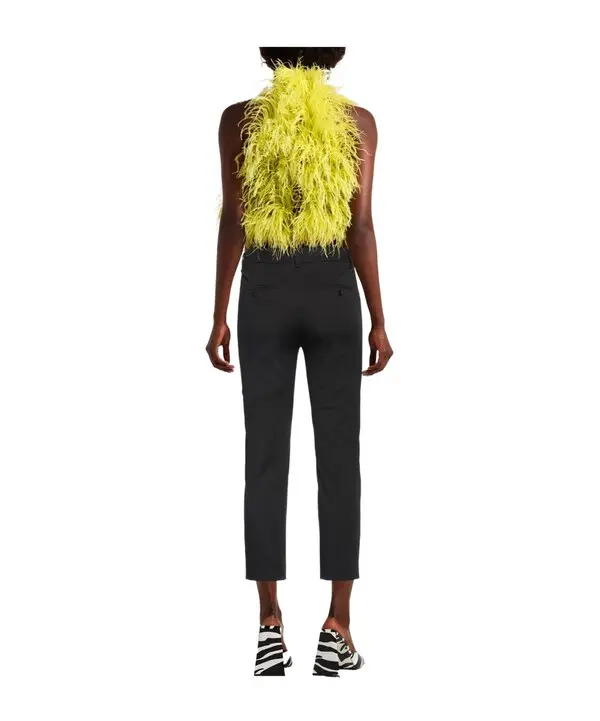 Max Mara Solid-color Straight-leg Pants