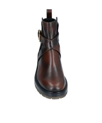 Chloé Solid-color Buckle Ankle Boots