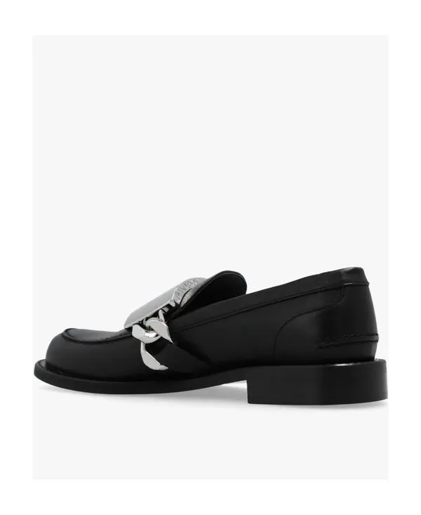 J.W.ANDERSON Logo-engraved Leather Loafers