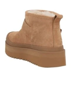 Tory Burch Fleece-lined Ankle Boots - Nude
